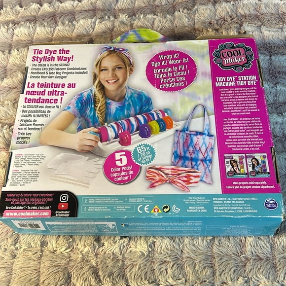 Spin Master | Toys | Cool Maker Tidy Dye Station | Poshmark